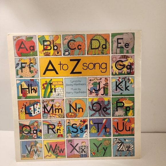 A to Z Song Burdett & Ginn | Toys | Becky Harry Manfredini Vinyl A To Z ...